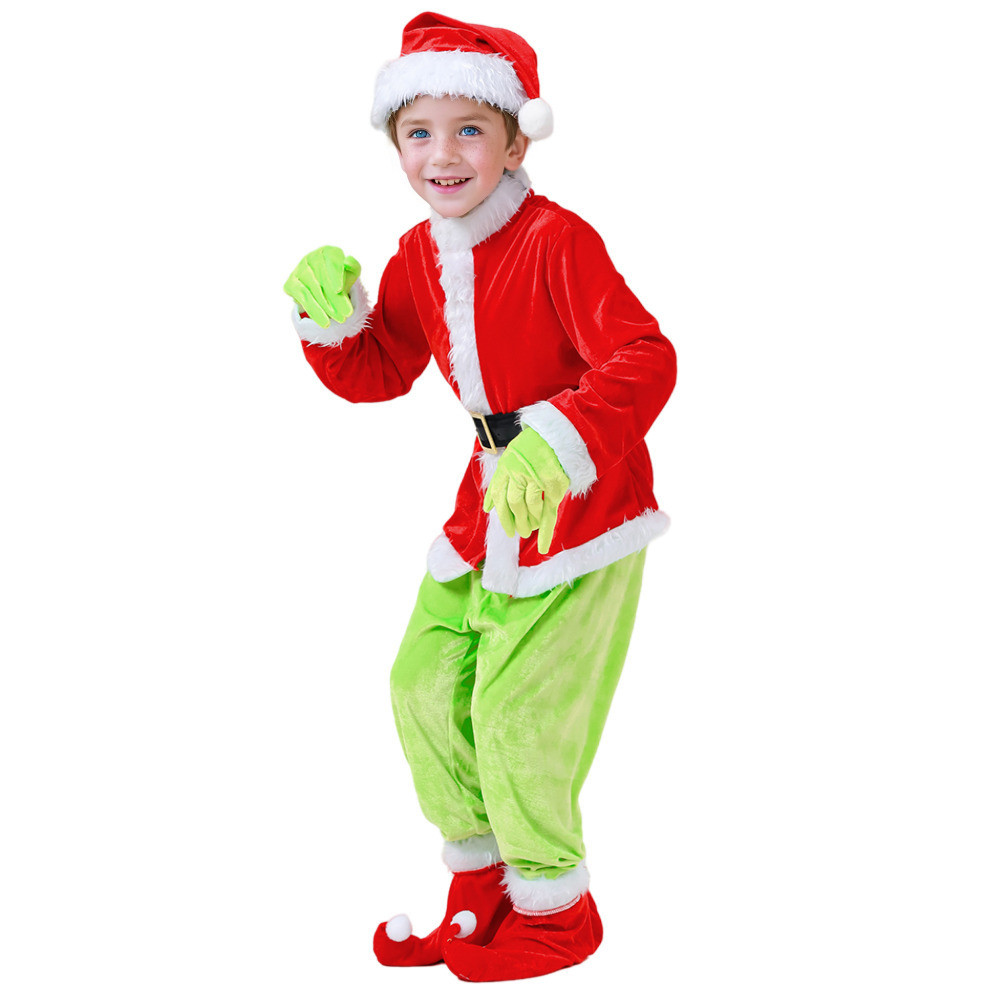 Halloween Drag Dress Up Hot New Kids Christmas Grinch Green Hairy ...