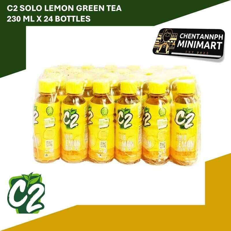 C2 Solo Lemon Green Tea 230 Ml X 24 Bottles 492 E3c | Shopee Philippines