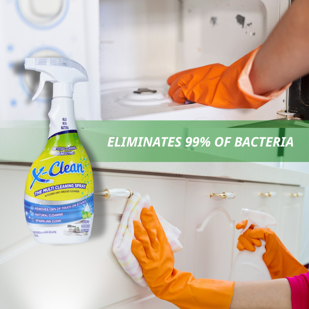 Multi-Purpose Cleaning Spray X-CLEAN 500ML- Stain, Mold & Mildew ...