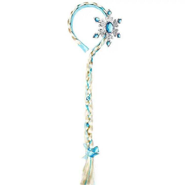 Frozen Princess Elsa Anna Braid For Little Girls Headband Birthday ...