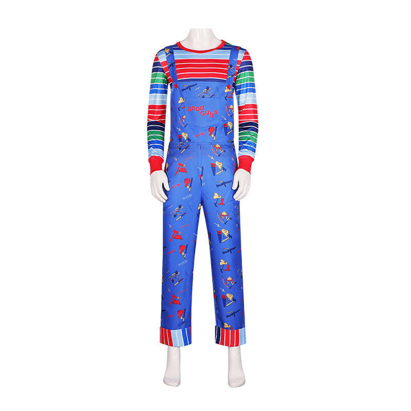 Chucky Season 2 Cosplay Costume Chucky Overalls Performance Cosplay ...