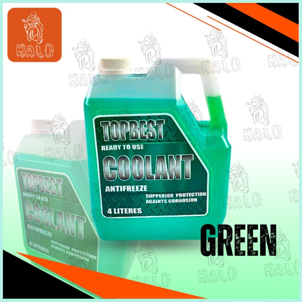 [HALO MOTOR] COOLANT TOP BEST 4L | Shopee Philippines