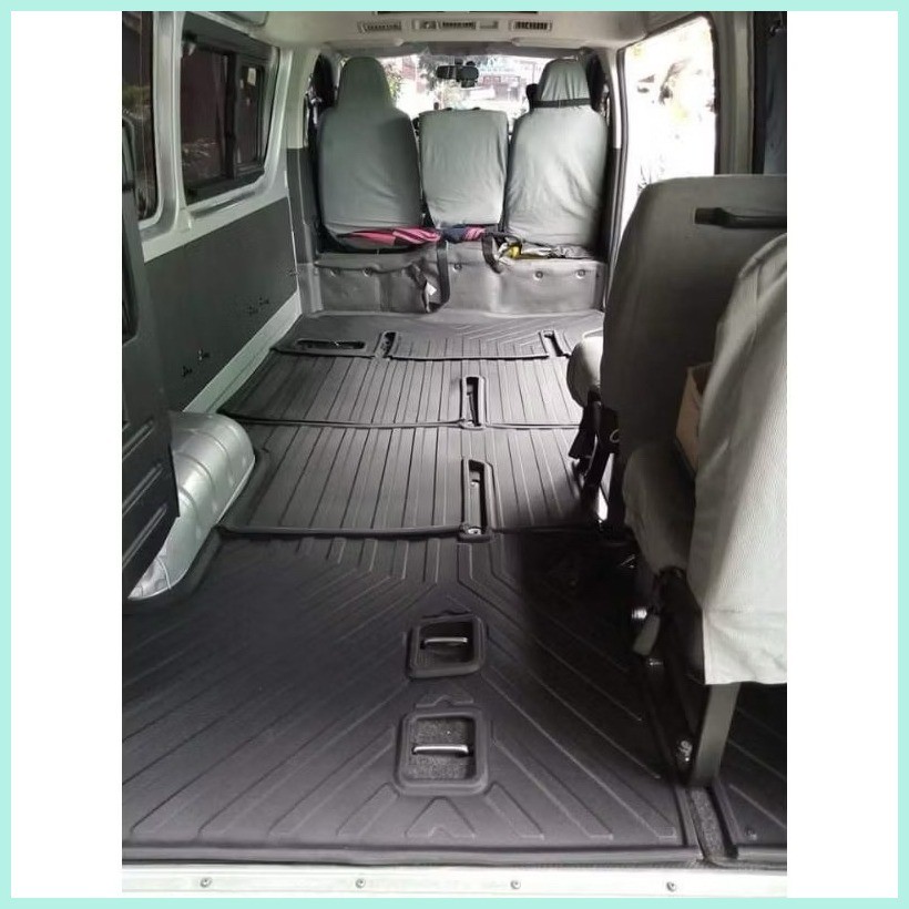 Toyota Hiace Commuter Decontent 2005 - 2025 Deep Dish Matting Version 3 ...