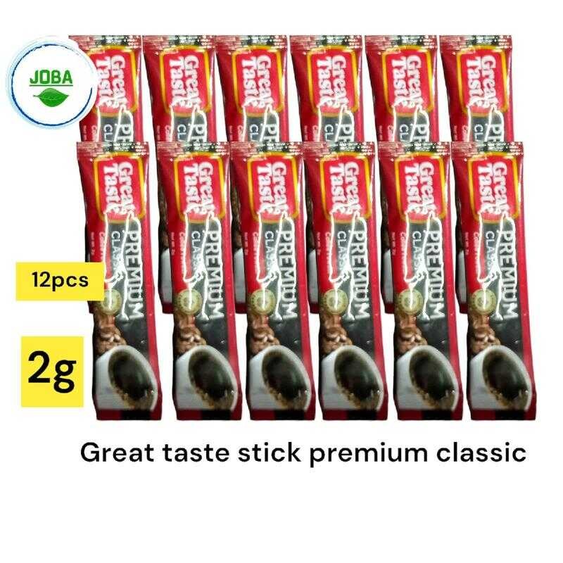 GREAT TASTE COFFEE STICK PREMIUM 2G×12Pcs 44A | Shopee Philippines