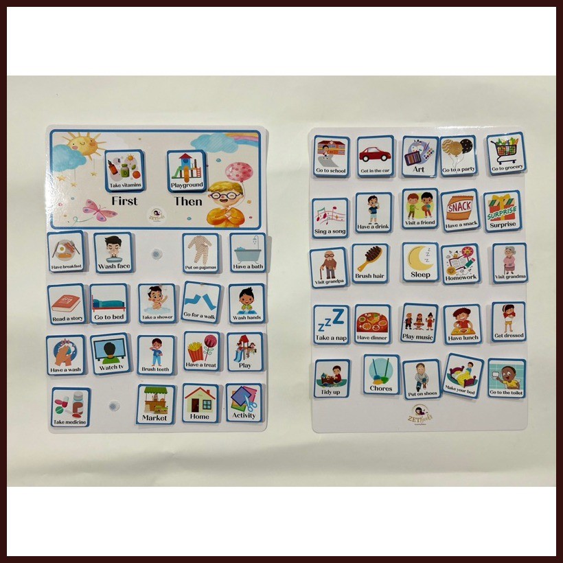 ↖ First Then Board | Visual Schedule | First Then Visual | Visual ...