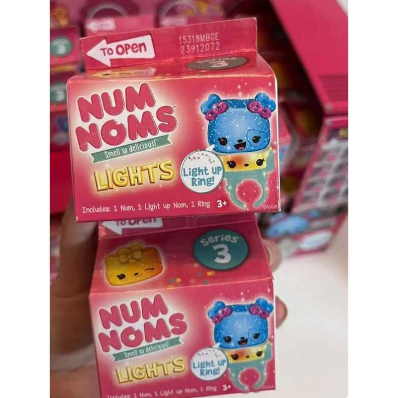 Noms Num Lights Up Ring Slime So Delicious Surprise Mystery Lip Gloss ...