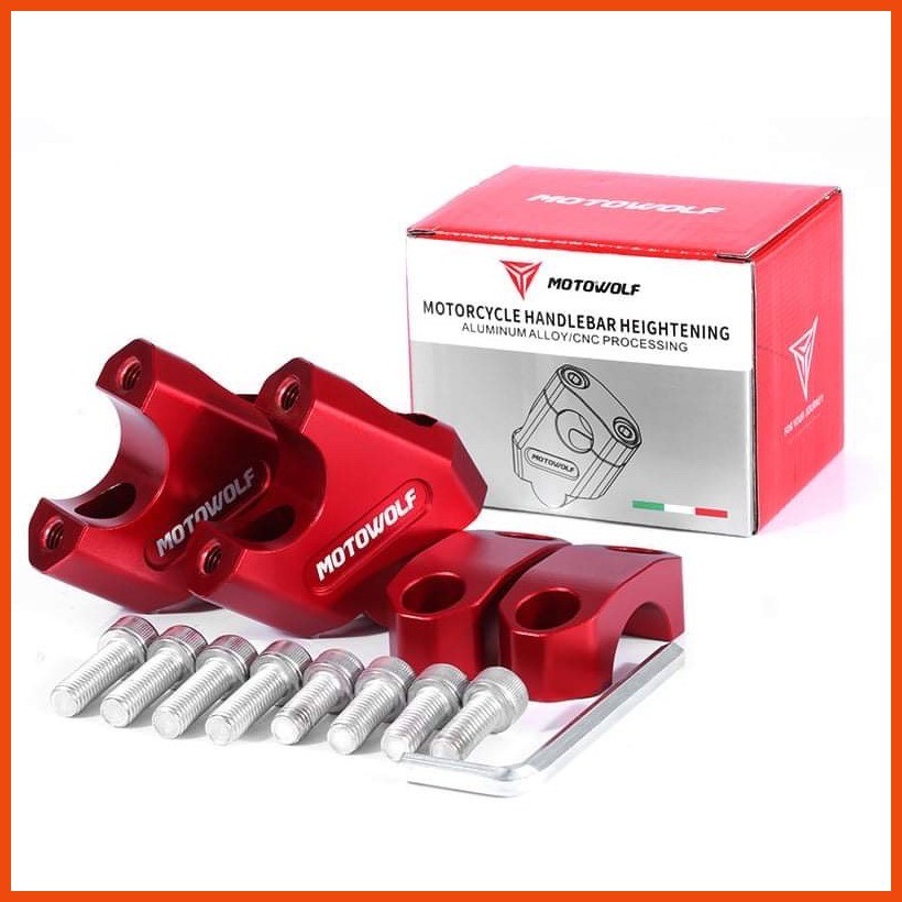 original motowolf riser handlebar for honda adv 150 & 160 28MM & for ...