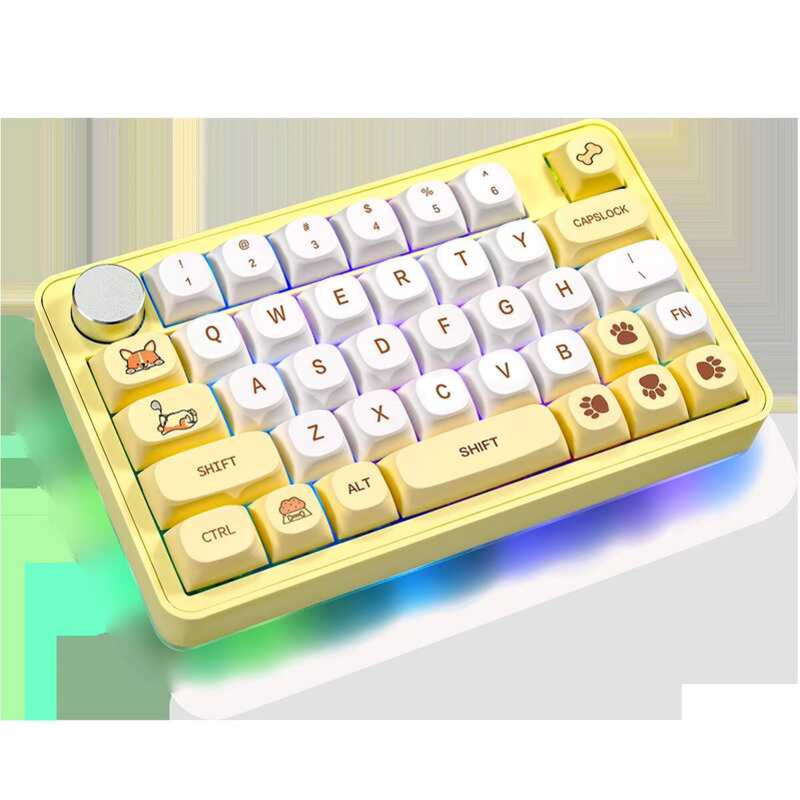 40 Bluetooth Three-Mode One-Hand Keyboard Macro Programming Keyboard Drawing Keyboard Left-Hand ...