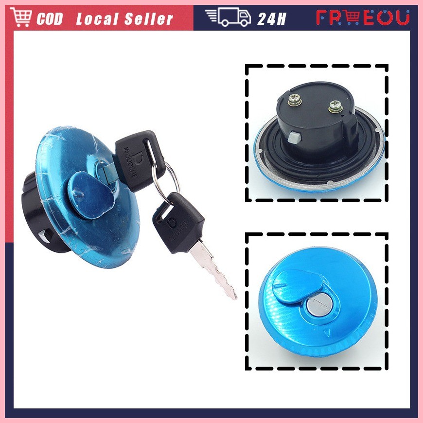 Suzuki Fuel Tank Cap Stainless Steel Tank Cap Gas Cover Motorcycle ...