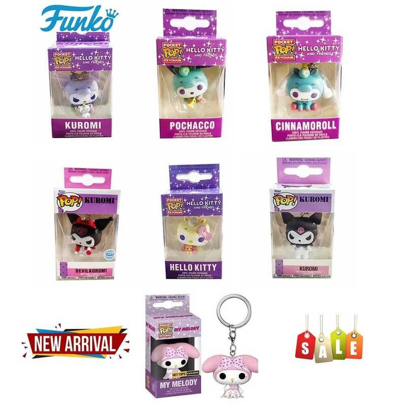 Funko My Melody With Baku Toy Hello Kitty Pochacco Devil Kuromi Pocket ...