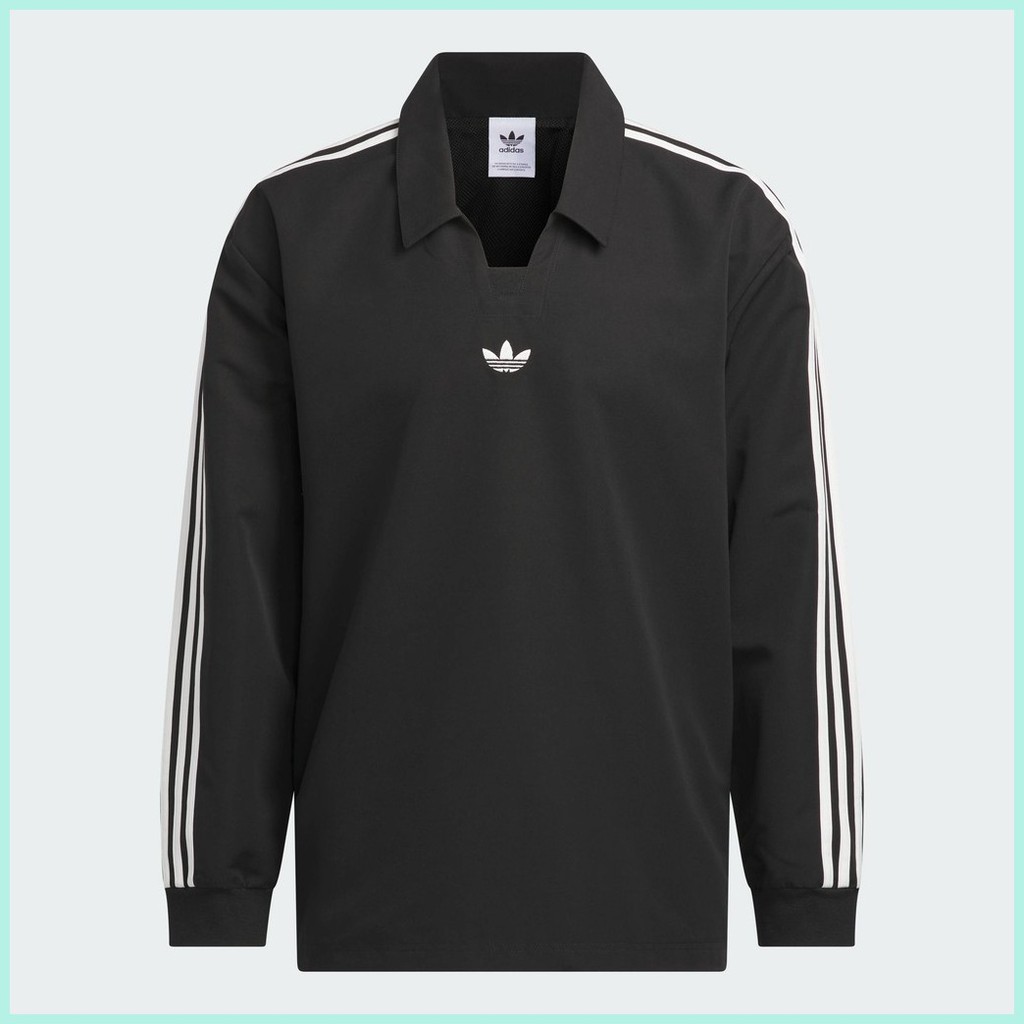 adidas Basketball Rugby Polo Shirt (Gender Neutral) Unisex Black IY7379 ...