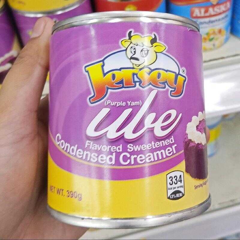 Jersey Ube Flavored Condensed Creamer (390 G) Baking A4e | Shopee ...