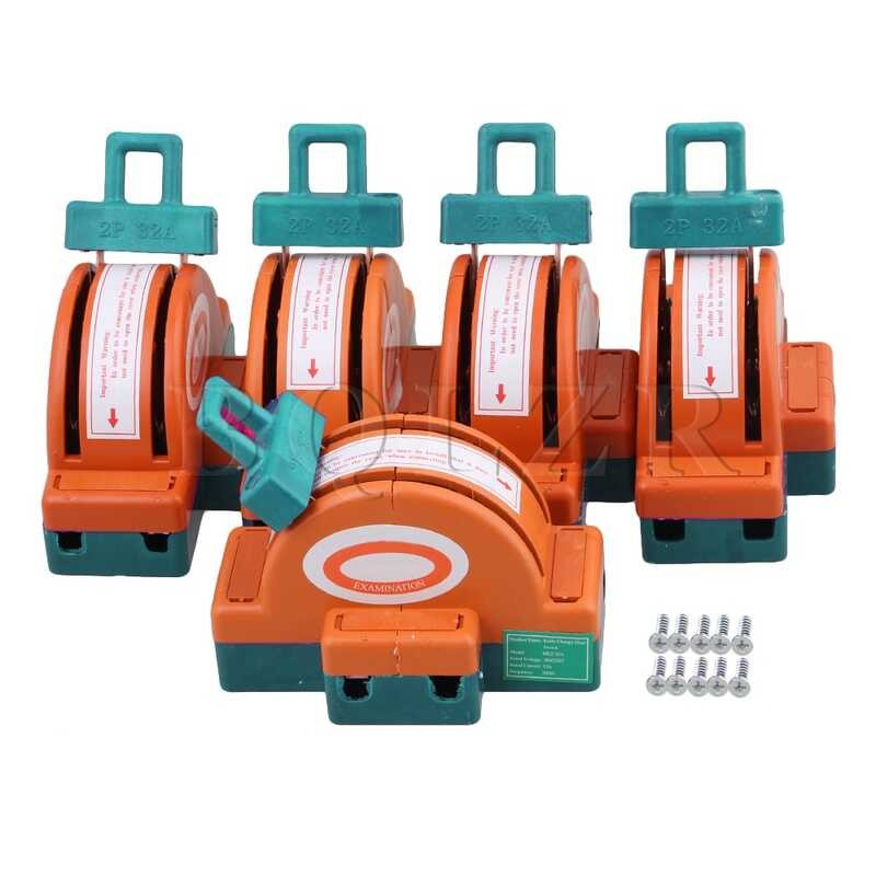 32A/63A/100A Two Pole Disconnect Double Throw Switch For Circuit ...