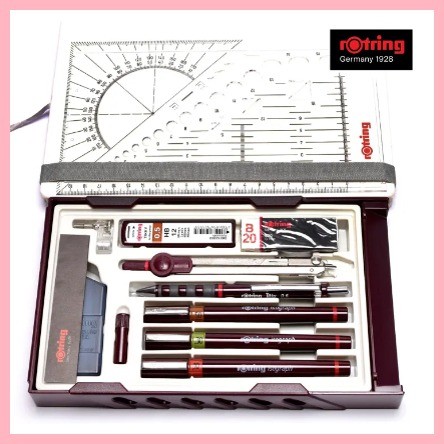 rOtring Isograph Technical Drawing Pen Set - Master College Set with ...