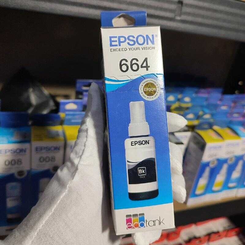Epson 664 CMYK Inks For L100, L200, L220,L00, L10, L50, L60, L65, L565 ...