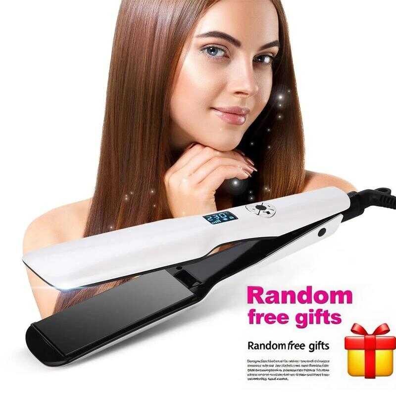Hair Straightener 5 Temperatures Iron Flat Plantsa For Adjustable ...