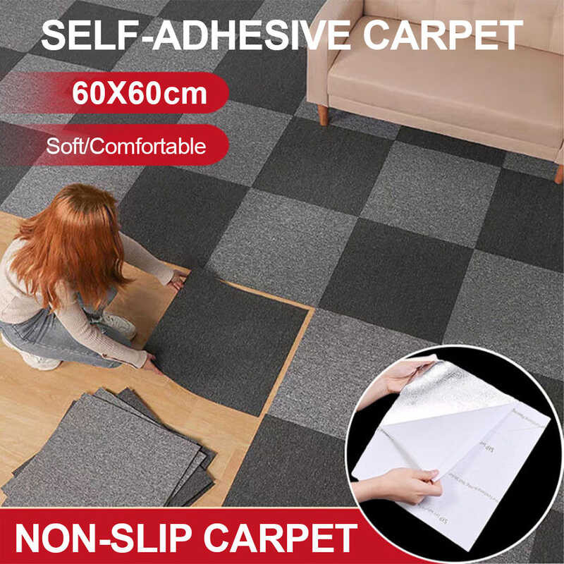 For Living Room Self-Adhesive Tiles 60X60 Sale Non-Slip Soft Thick Wear ...