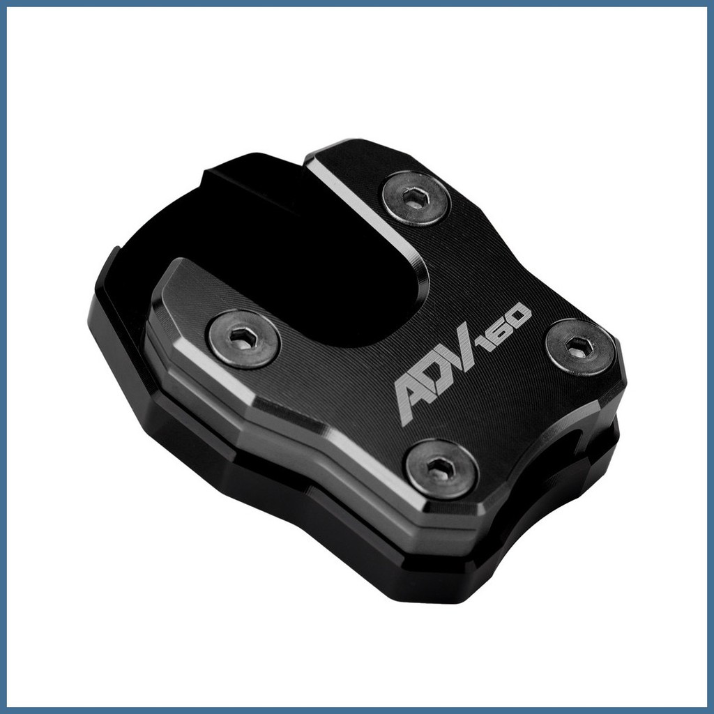 ♟ Honda ADV 160/150 Modified CNC Side Stand Shoes Motorcycle Flat Foot ...