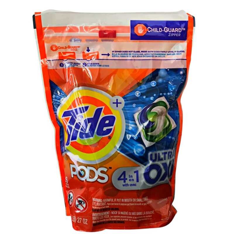 Tide Pods Ultra Oxi Liquid Detergent 26 Pacs D75 | Shopee Philippines