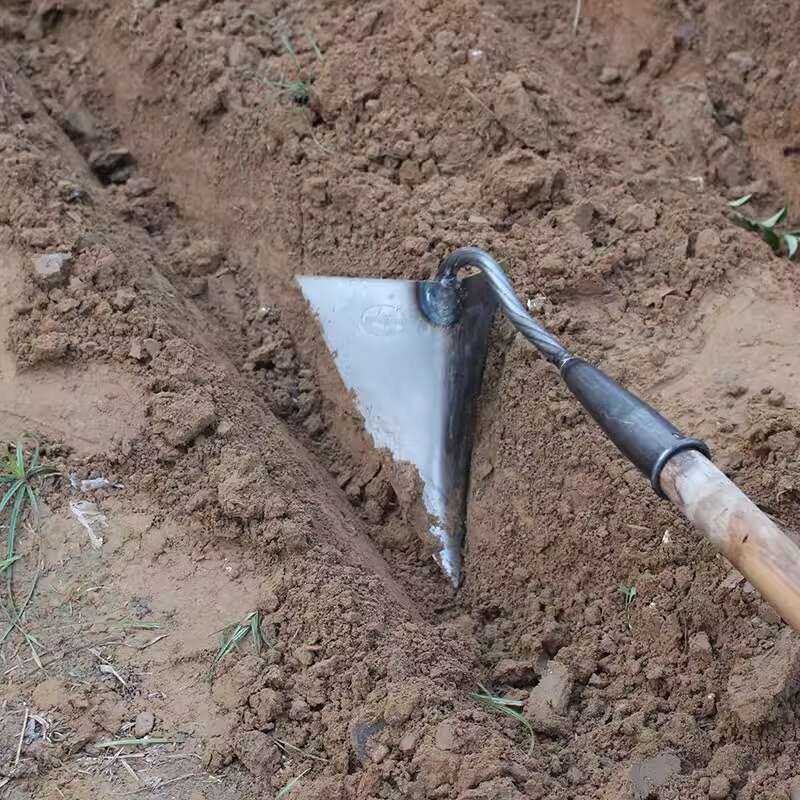 Small Agricultural Machine Home Use, Manual Soil Loosening Trenching ...