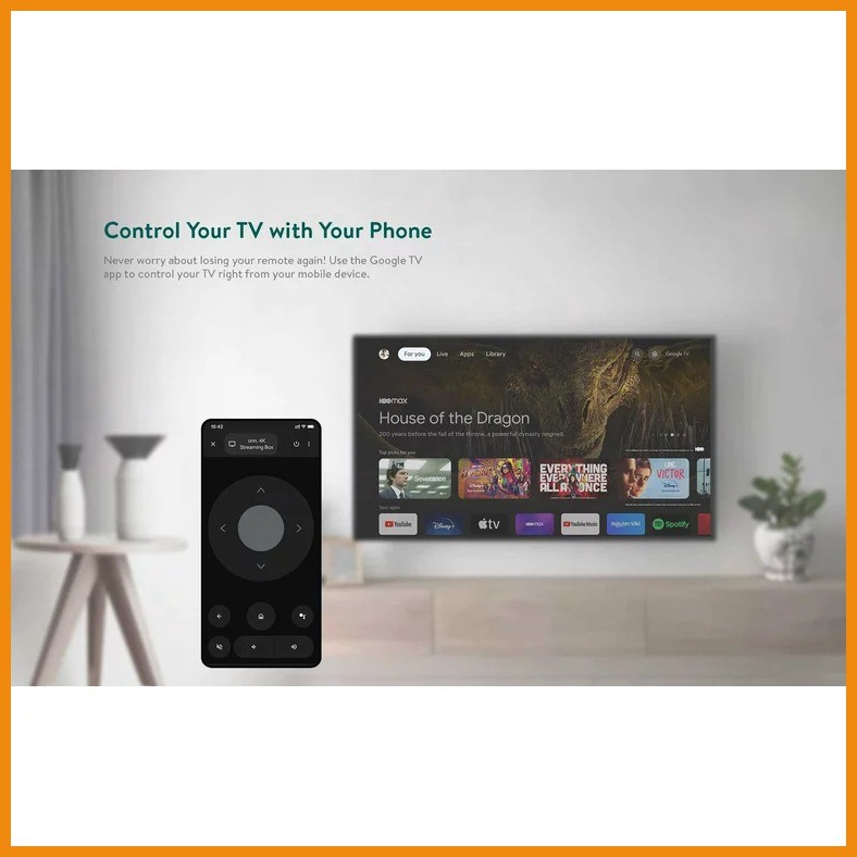 ONN android 4k Streaming Box with Google TV Black | Shopee Philippines