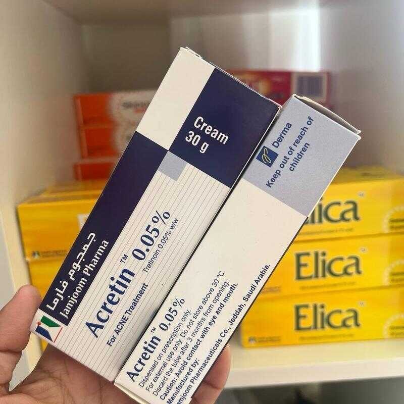 Oct 2026 EXPIRY Acretin 0.05% 30Grams Cream Acne Care Acne Skincare ...