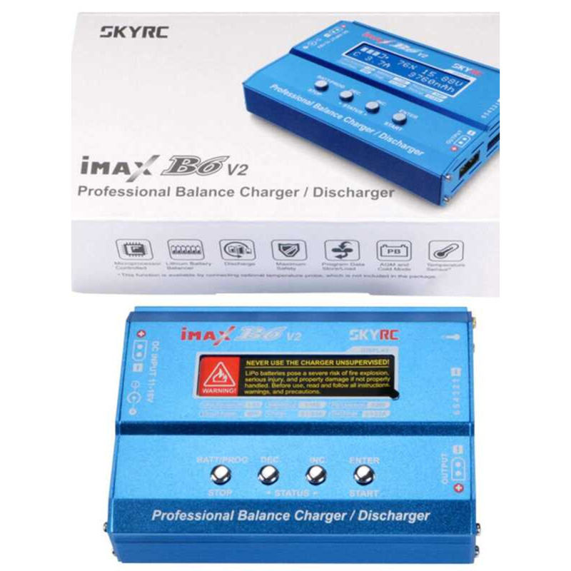 ☑♥ SKYRC IMAX B6V2 Balance for RC Car/Airplane Battery Charger NiMH ...