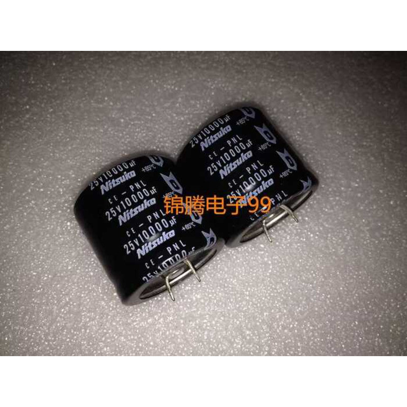 Brand New Japan Nittoku Nitsuko 25V 10000UF Red Electrolytic Capacitor ...