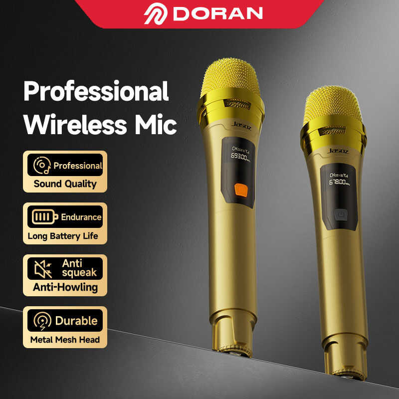 DORAN Wireless HD Handheld Professional Mike For Bluetooth Mic Videoke ...