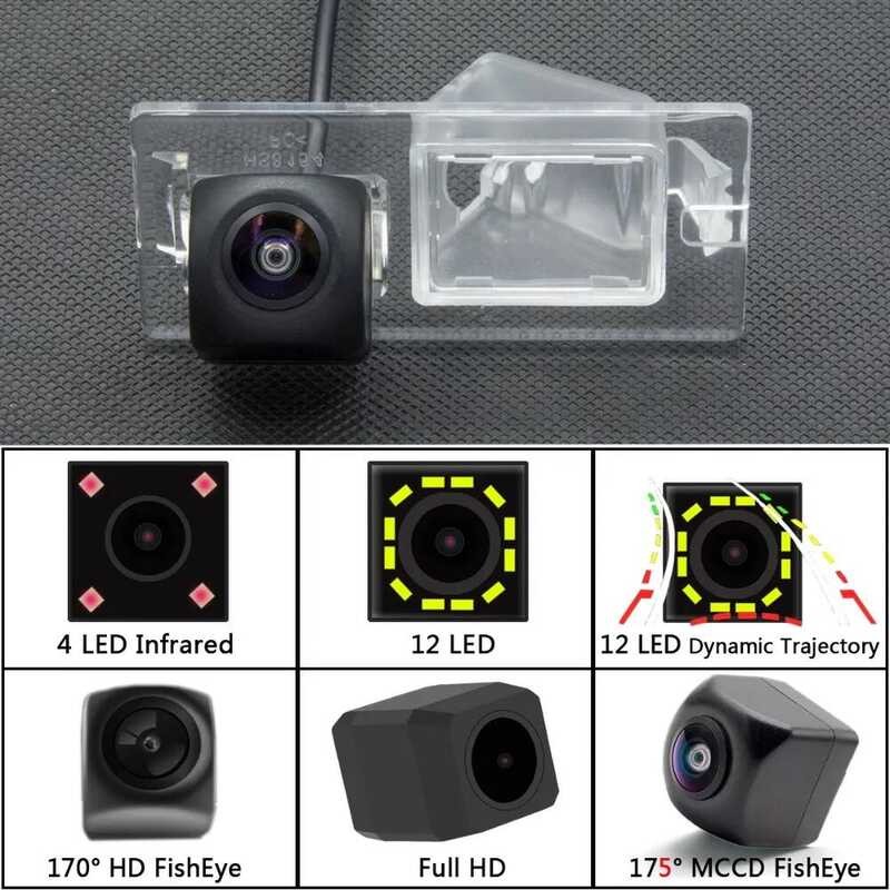 175 2 43 Degree MCCD Fisheye Car Rear View Backup Parking Camera For ...