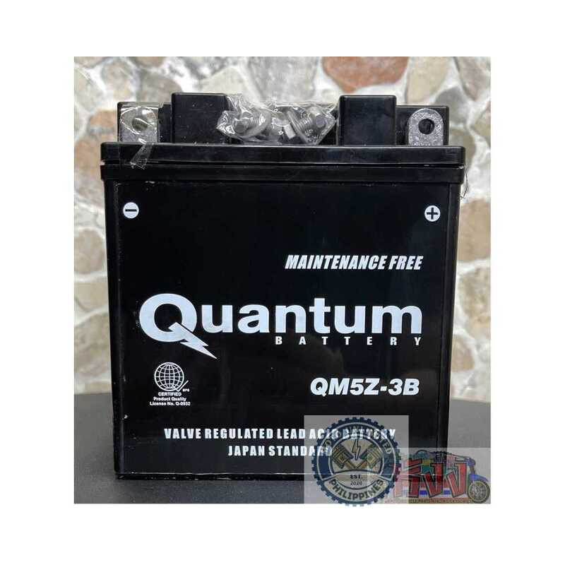 Quantum Battery Maintenance Free Qm5z-3B /5L Battery For Mio Sporty ...