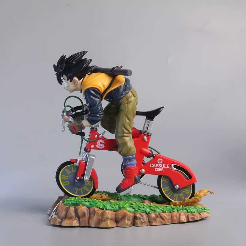 99 Dragon Ball GKBOX Goku Riding A Bike Goku On A Bicycle Sun Wukong ...