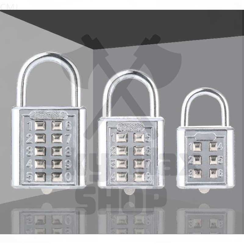Sky Digital Padlock/Number Password Padlock Cod E16 3Zxcv | Shopee ...