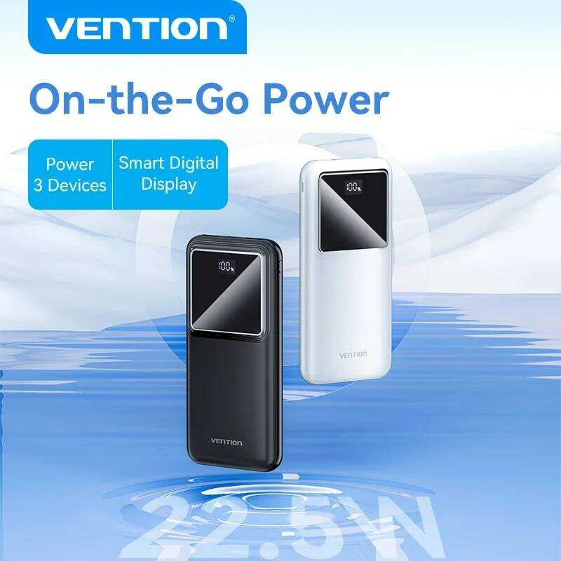 Vention 2 1B 10000Mah Power Bank With 22.5W PD Fast Charging Powerbank ...