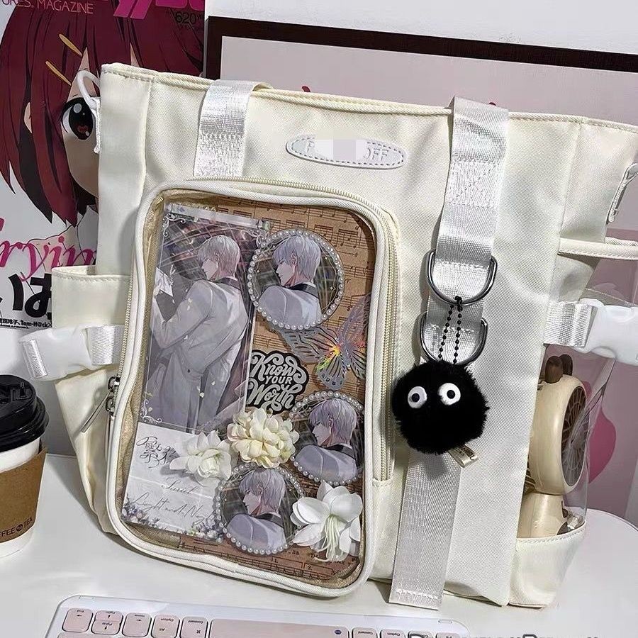 Large Capacity Student Shoulder Bag for Class Female Japanese Schoolbag ...