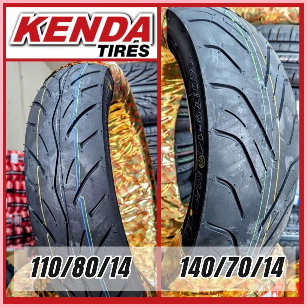 110/80-14 140/70-14 KENDA TIRES K6007F K6007 AEROX STOCK TIRE SIZE FREE ...