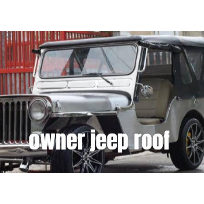 Roofing Leather bubong (makapal) for tricycle e-bike owner type jeep ...