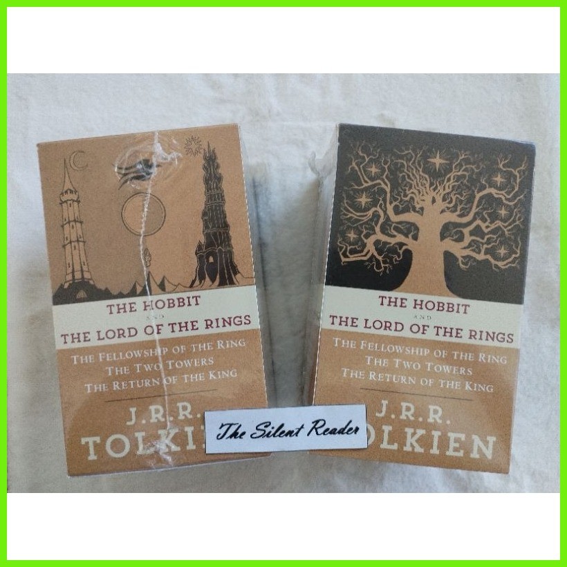 The Hobbit and The Lord of the Rings 4-Book Boxed Set by J.R.R. Tolkien ...