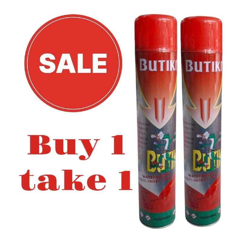 BUY 1 TAKE BUTIKI Waterbased Multi-Insect Spray 750 Ml Ants 145 ...