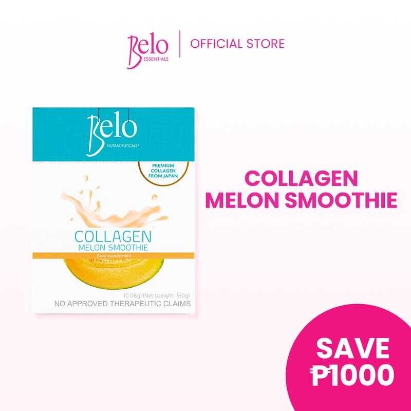 Belo Nutraceuticals Collagen Melon Smoothie (10 Sachets) 1000 Off 93E ...