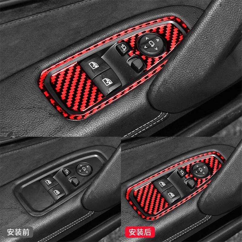 Suitable for BMW 19-22 Z4 G28 Red Carbon Fiber Interior Modification ...