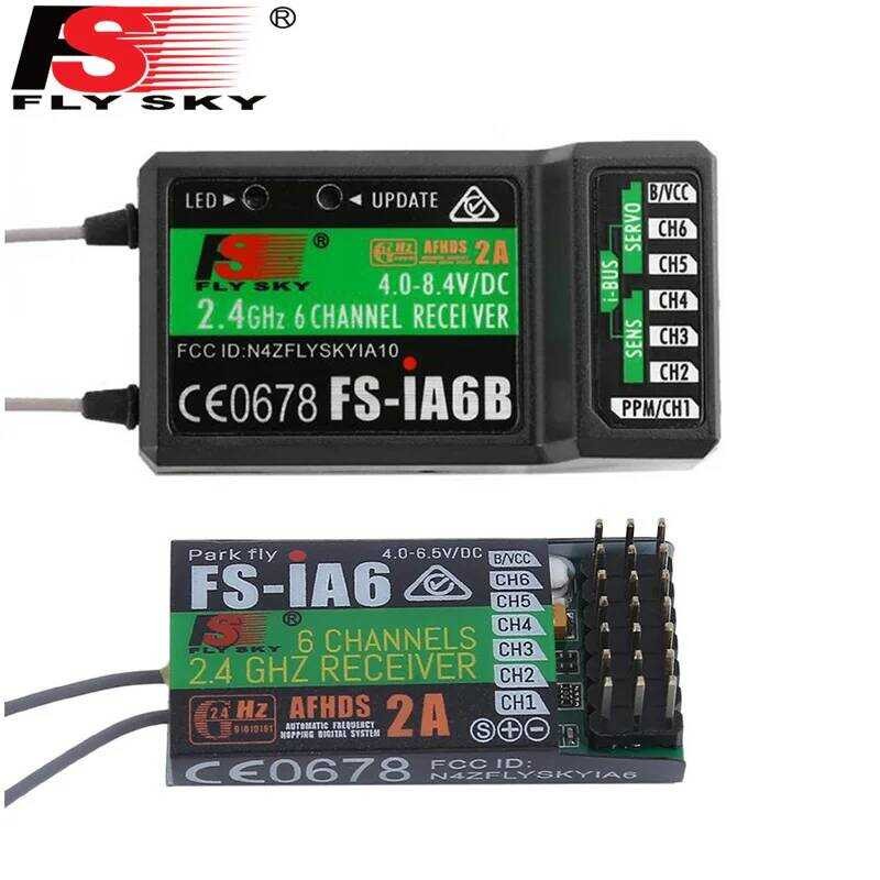FlySky Original 2,4 GHz 6CH AFHDS FS IA6,IA6B Receiver 2.4G 6 Channel ...
