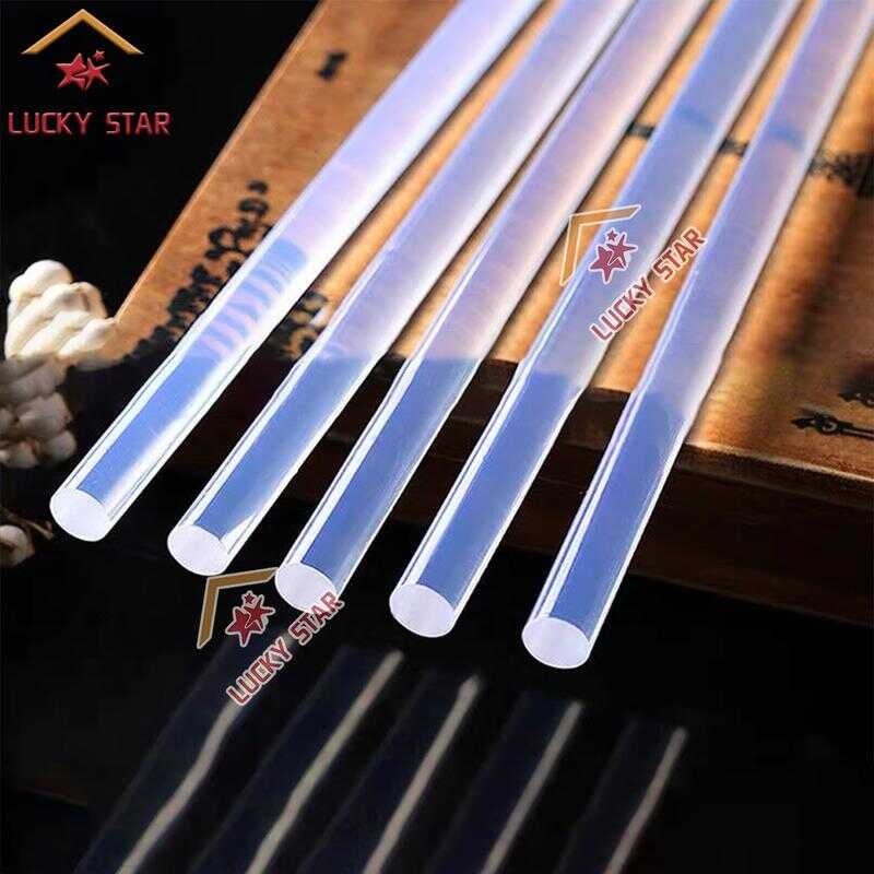 Hot Melt Glue Stick 7Mm X 11Mm/12Pcs Set Transparent Silicone Adhesive ...