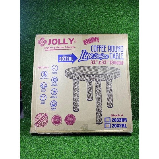 Jolly Brand Rattan Round Coffee Table (32"x 32") | Shopee Philippines