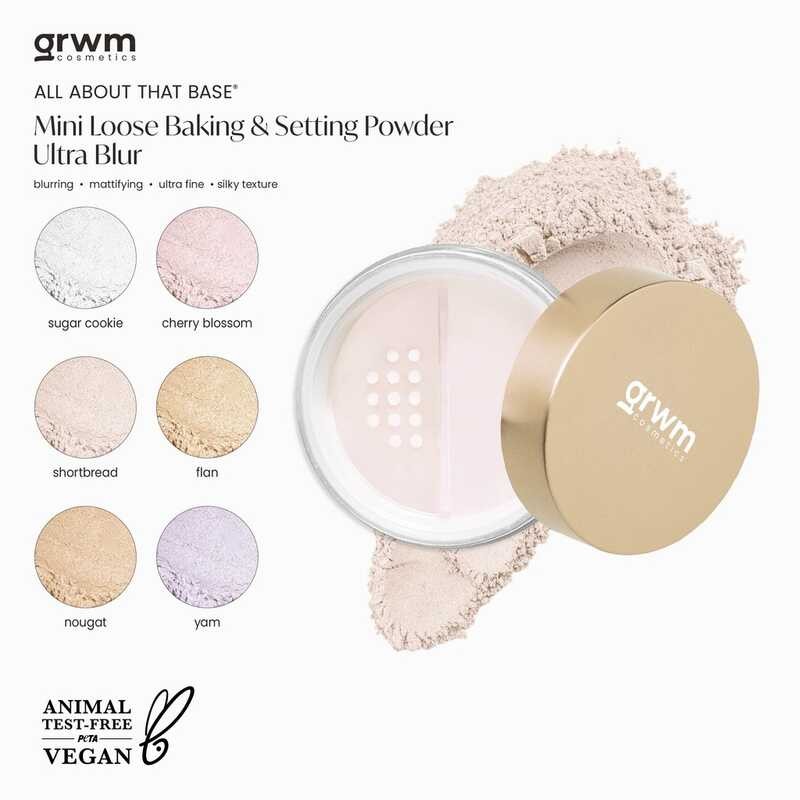 GRWM Cosmetics Powder Rush Mini Loose Baking & Setting Ultra Blur Cff ...