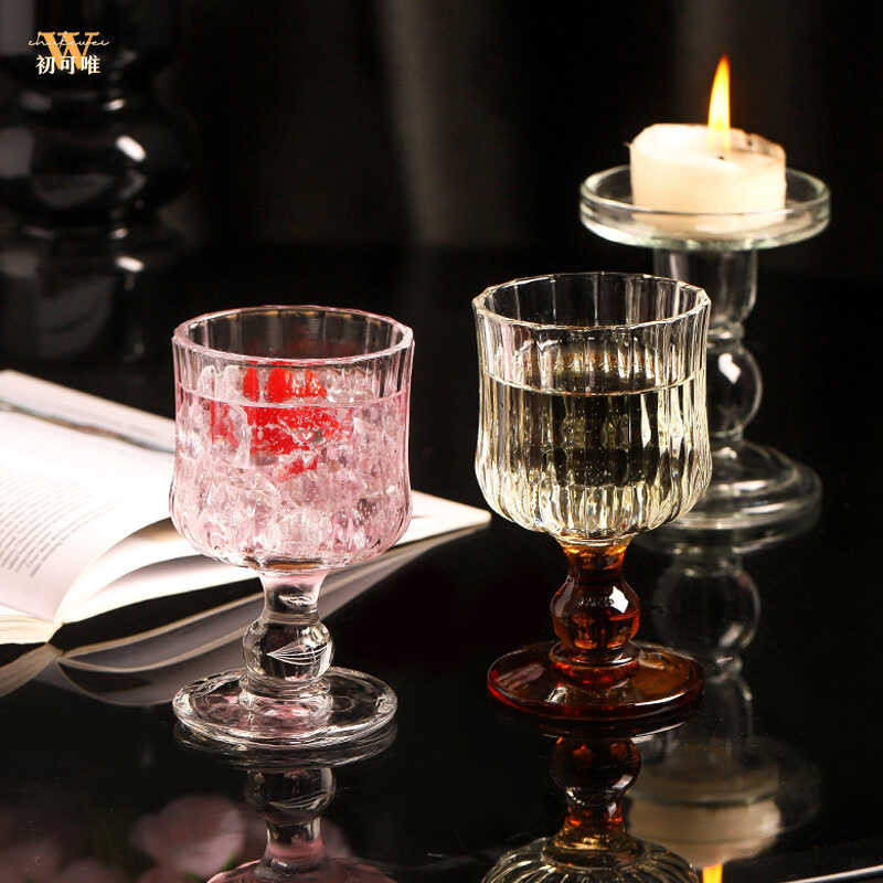 Atmospheric Vintage Wine Glass High-end Glass Goblet Champagne Glass ...