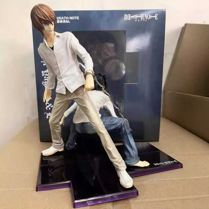 77 Death Note GK Electric Shock Yagami Yuki & L Combination Scene ...