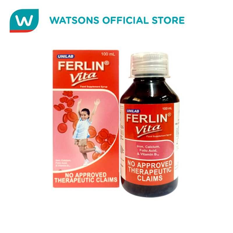 FERLIN Vita Syrup 100Ml 9Cc | Shopee Philippines