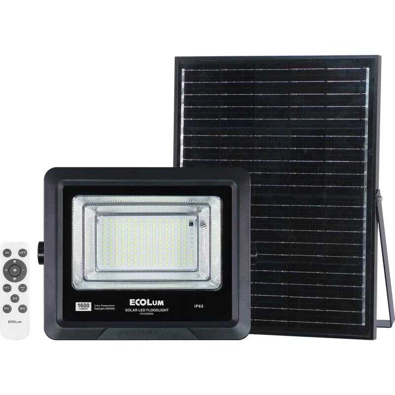 Ecolum Split Type Solar LED Floodlight - 200W De5 | Shopee Philippines