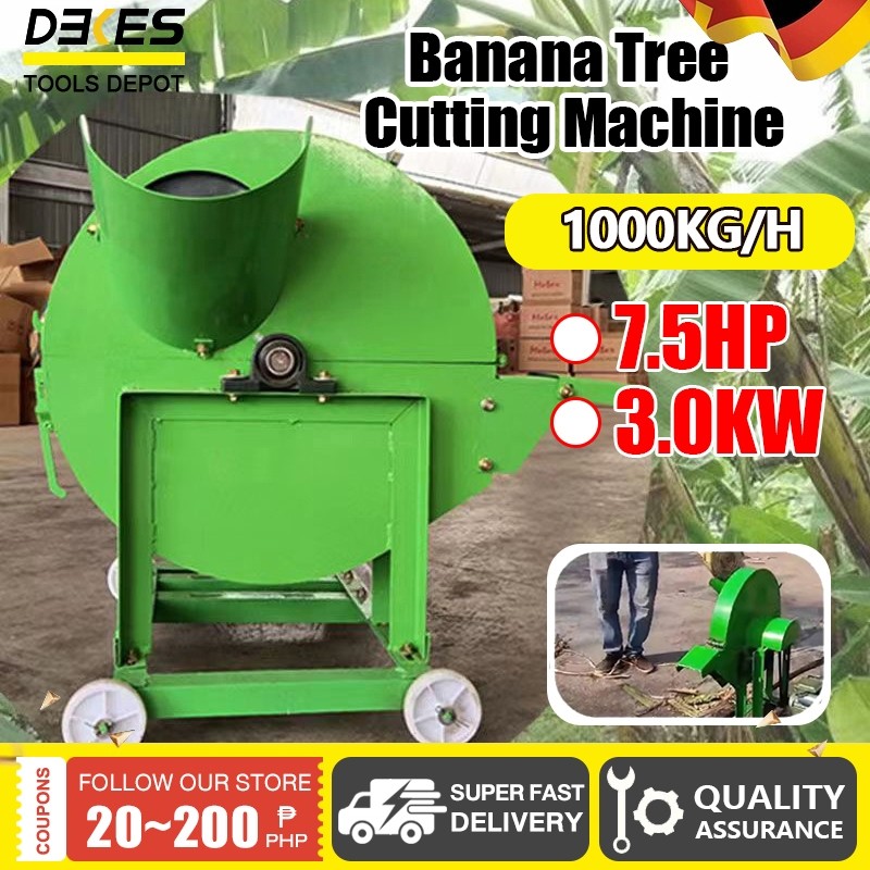 Banana tree cutter machine | banana shredder machine | banana chips ...